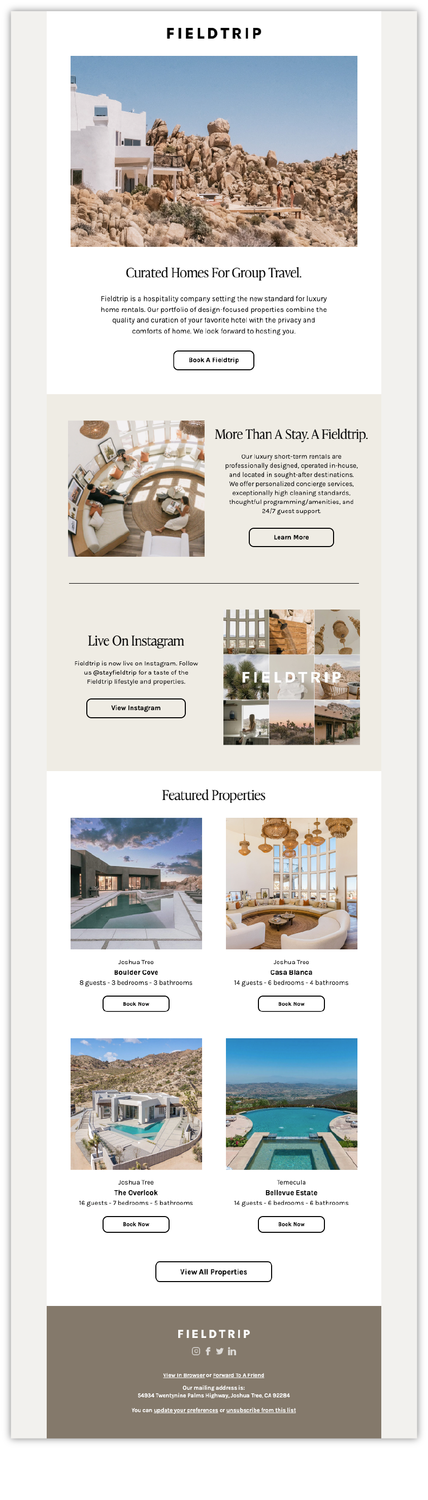 Unmatched Email Marketing Vacation Rental Email Marketing BIZCOR 